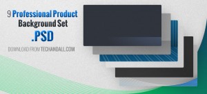 10 Professional High Resolution Product Background Set .PSD – Tech & ALL