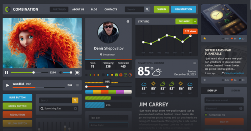 Combination UI Pack – Tech & ALL