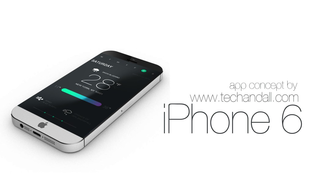 iPhone 6 App UI Concept v.5 – Tech & ALL