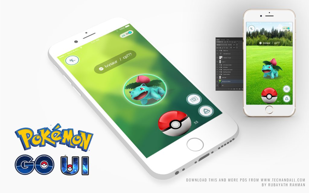 Pokemon Go UI Kit – Tech & ALL