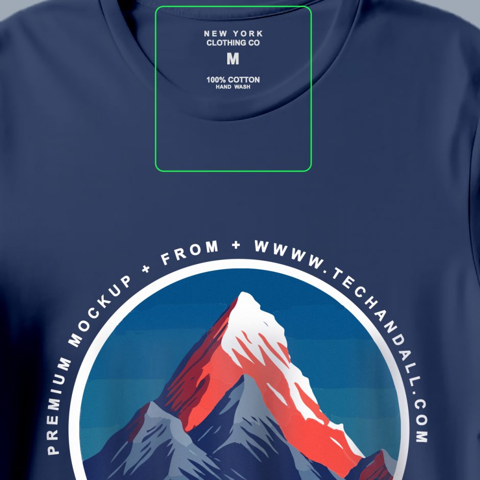 T Shirt Mock Up On Clothes Hanger – Tech & ALL